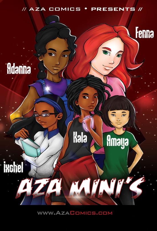 Aza Mini Adventure Book Bundle– Aza Comics